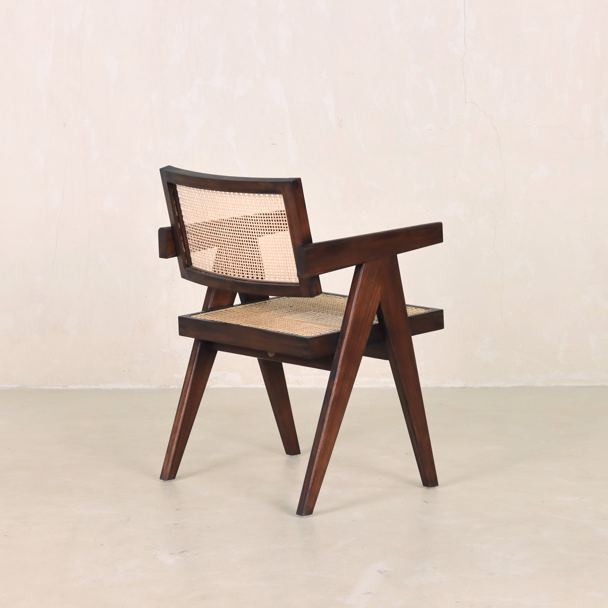 Capitol Cane Armchair Canggu Home Dark Oil