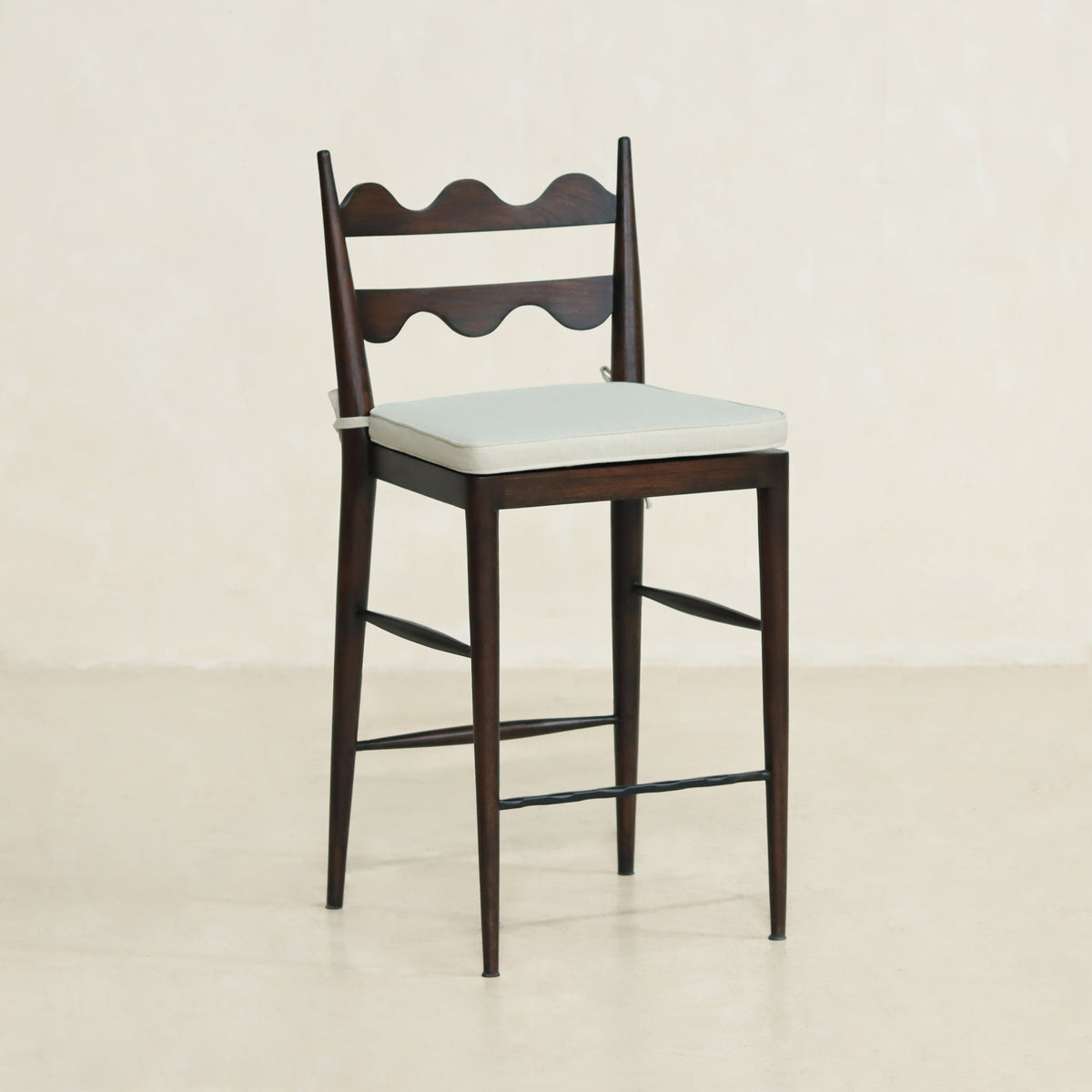 Wood Wave Counter Stool – TreeHause